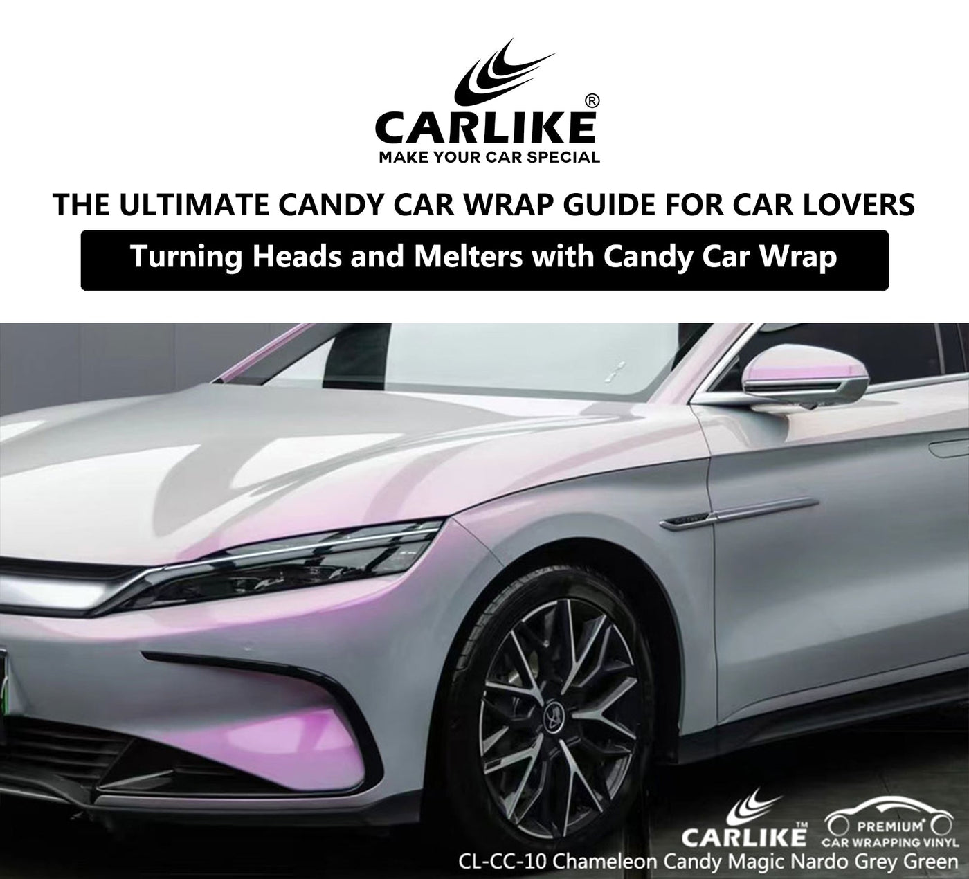 Turning Heads and Melters: The Ultimate Candy Car Wrap Guide for Car