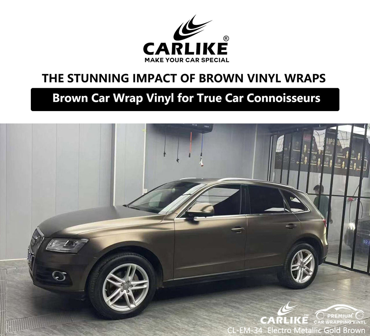 Car Enthusiasts' Secret Weapon: The Stunning Impact of Brown Vinyl ...