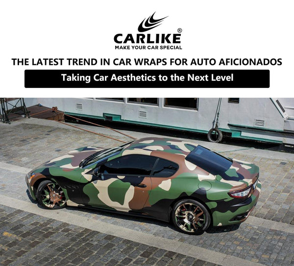 Camo Craze: The Latest Trend in Car Wraps for Auto Aficionados