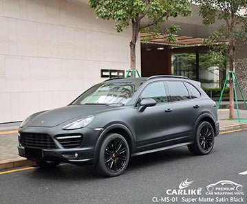 Super matte satin black vinyl wholesale price – CARLIKE WRAP