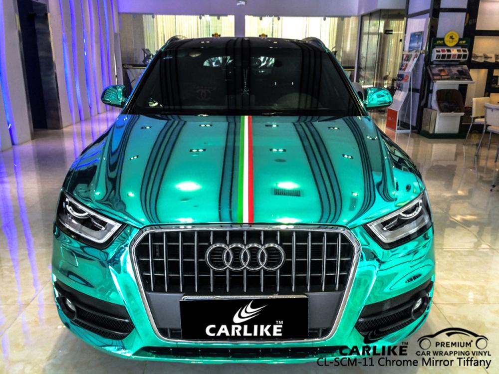 CARLIKE CL-SCM-11 CHROME MIRROR TIFFANY VINYL STICKER CAR WRAP