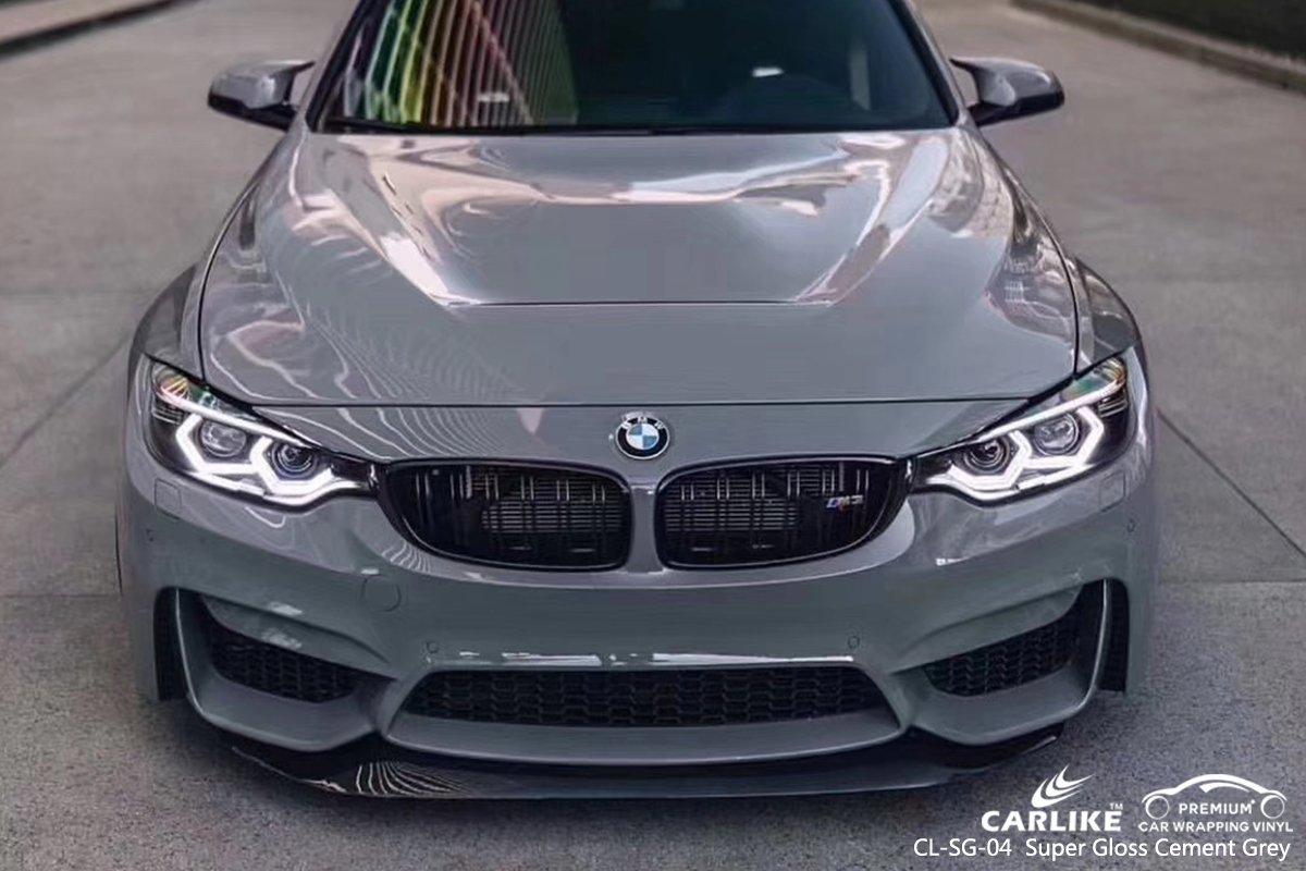CARLIKE super gloss cement grey vinyl wrap bmw Antipolo Philippines ...