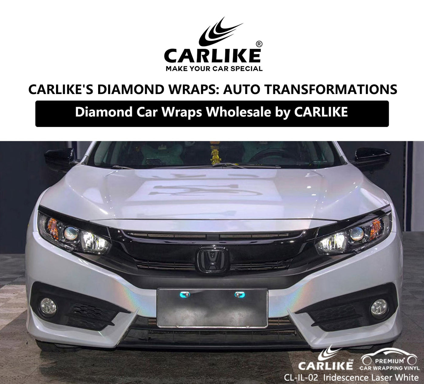 CARLIKE's Wholesale Diamond Wraps: Luxurious Auto Transformations
