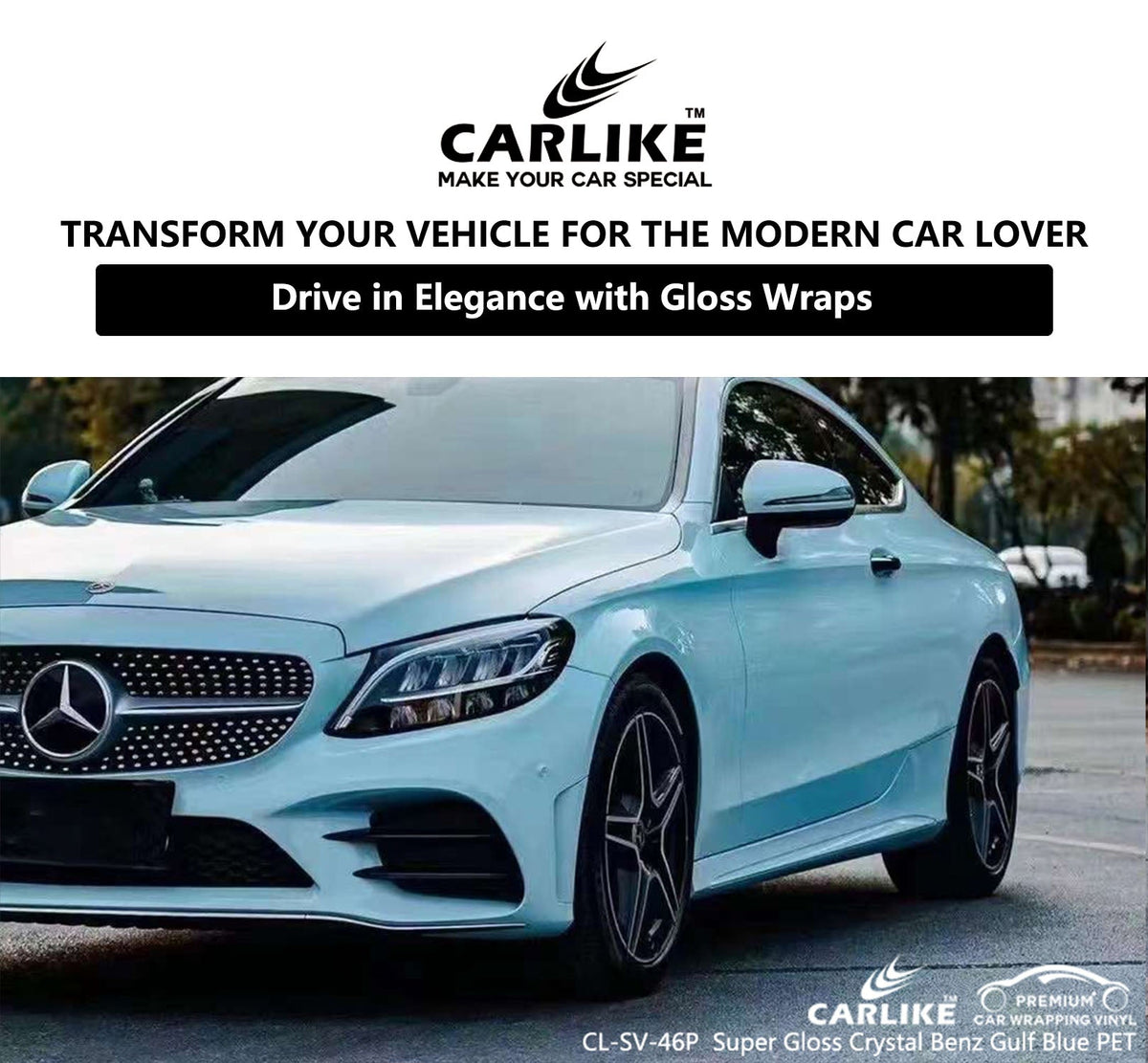 Drive in Elegance: Transforming Your Vehicle with Gloss Wraps – CARLIKE ...