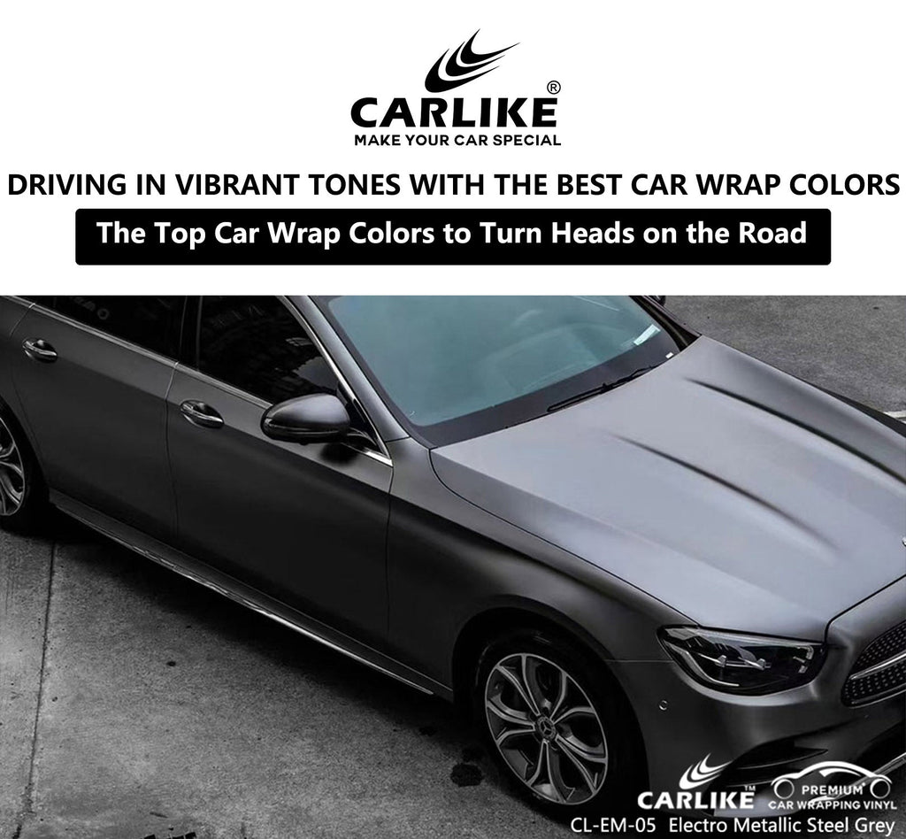 Driving in Vibrant Tones: The Top Car Wrap Colors to Turn Heads On