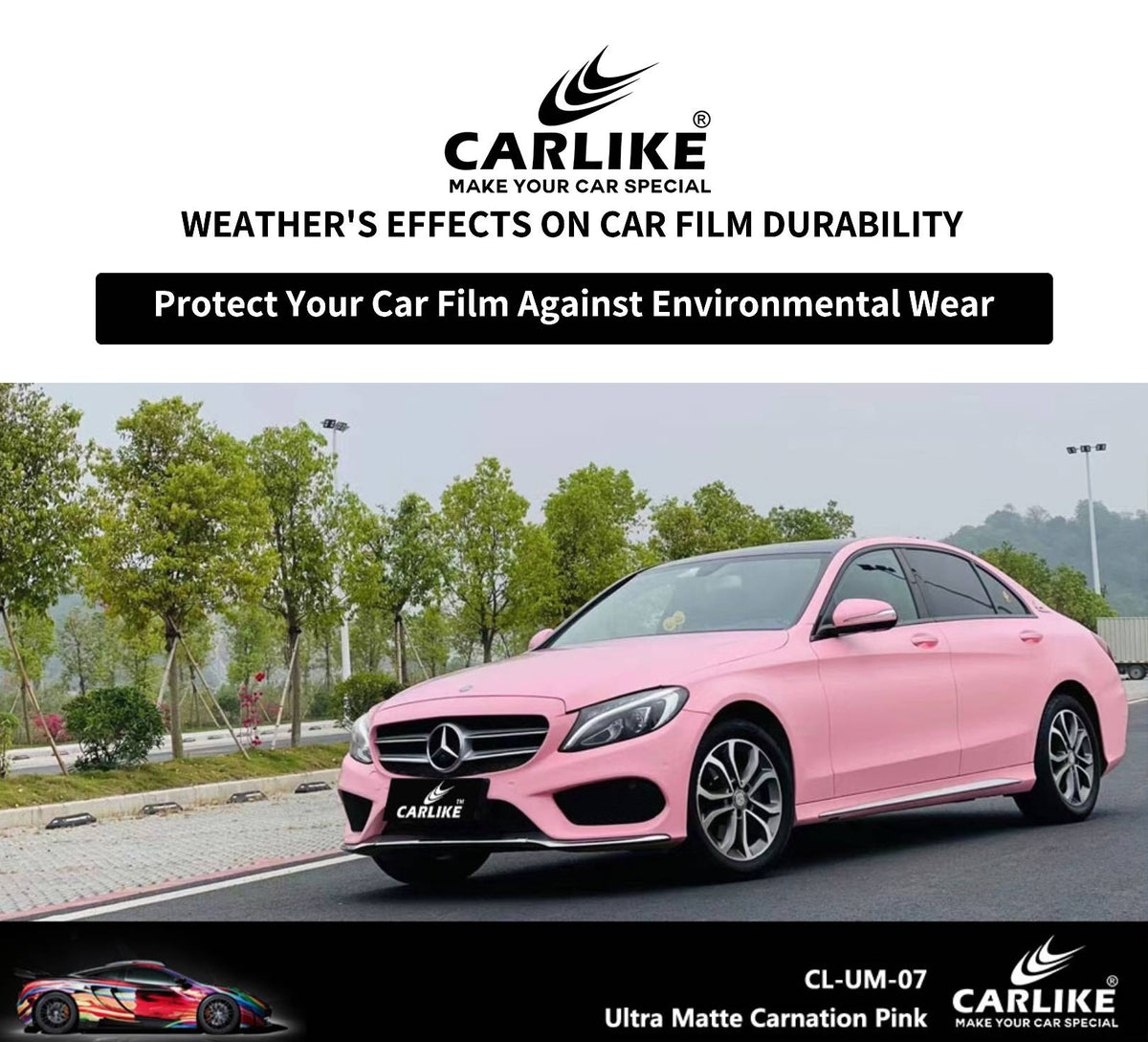How Does Weather Affect Your Car Film Durability? – CARLIKE WRAP