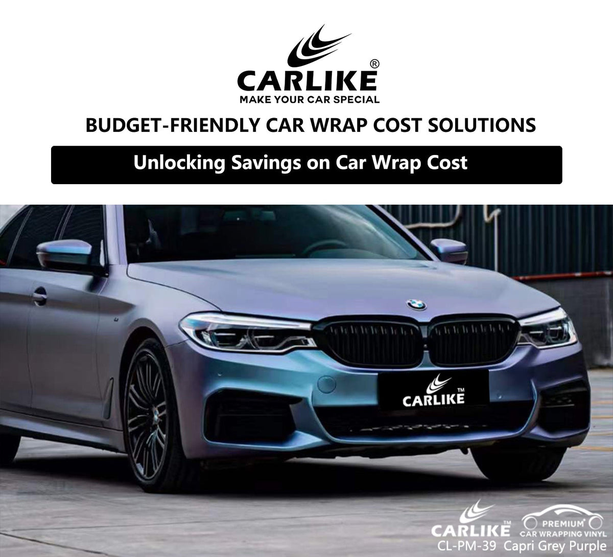 How much do you know about car wrap cost? – CARLIKE WRAP