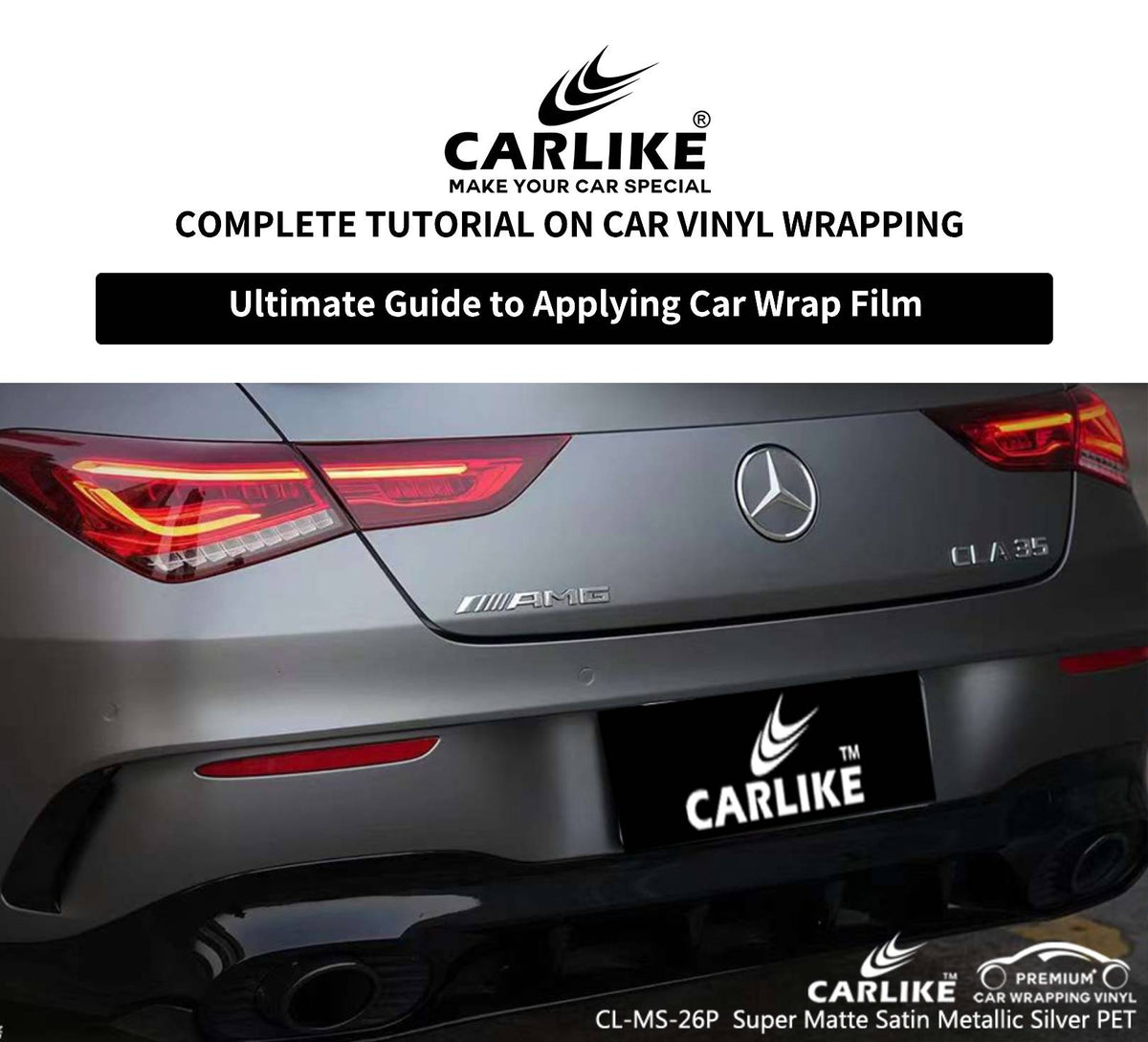 How to Apply Car Wrap Film: A Comprehensive Guide – CARLIKE WRAP