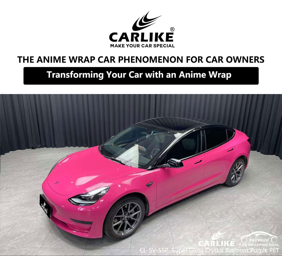 Roaming Artwork: The Anime Wrap Car Phenomenon for Car Owners – CARLIKE ...
