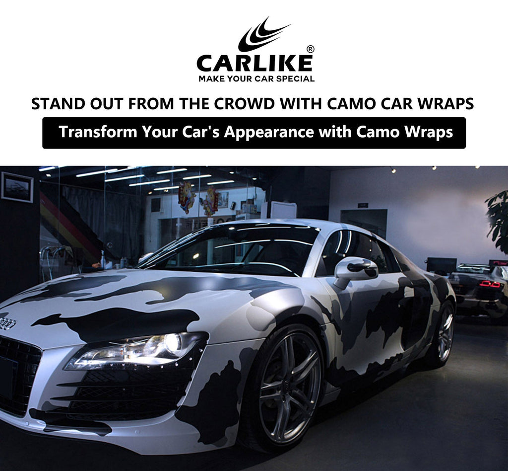 Stand Out from the Crowd: Transform Your Car with camo car wraps