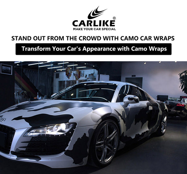 Stand Out from the Crowd: Transform Your Car with camo car wraps