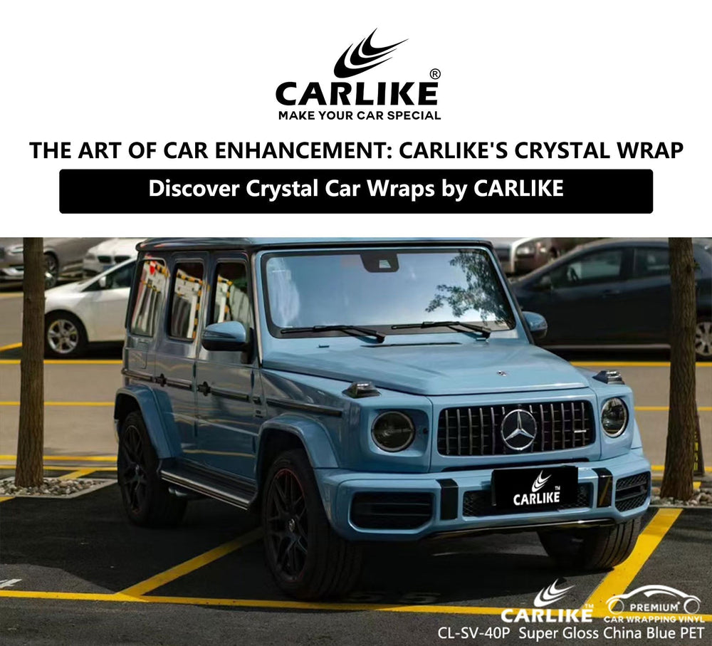 The Art of Car Enhancement: CARLIKE's Crystal Wrap Collection