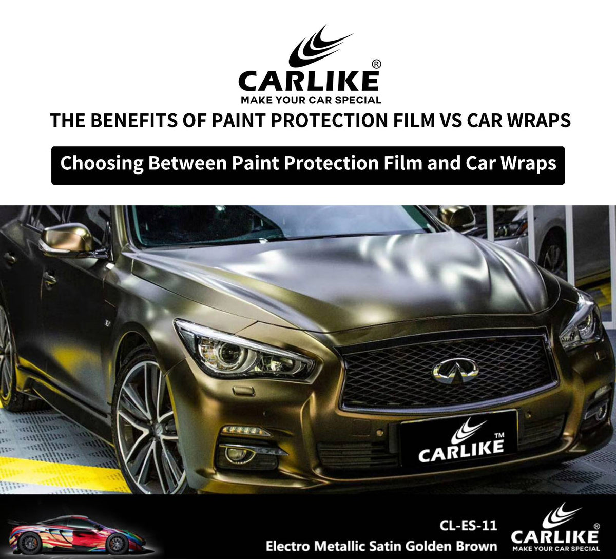 The Benefits of Paint Protection Film vs Car Wraps – CARLIKE WRAP