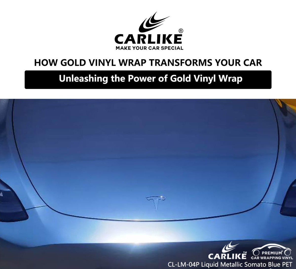 The Midas Touch: How Gold Vinyl Wrap Transforms Your Car
