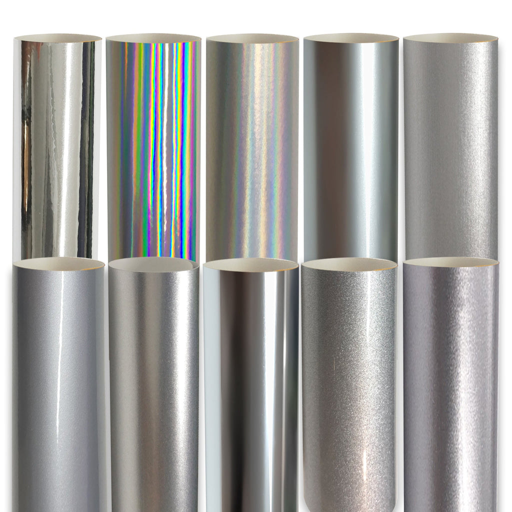 Silver Vinyl Wrap