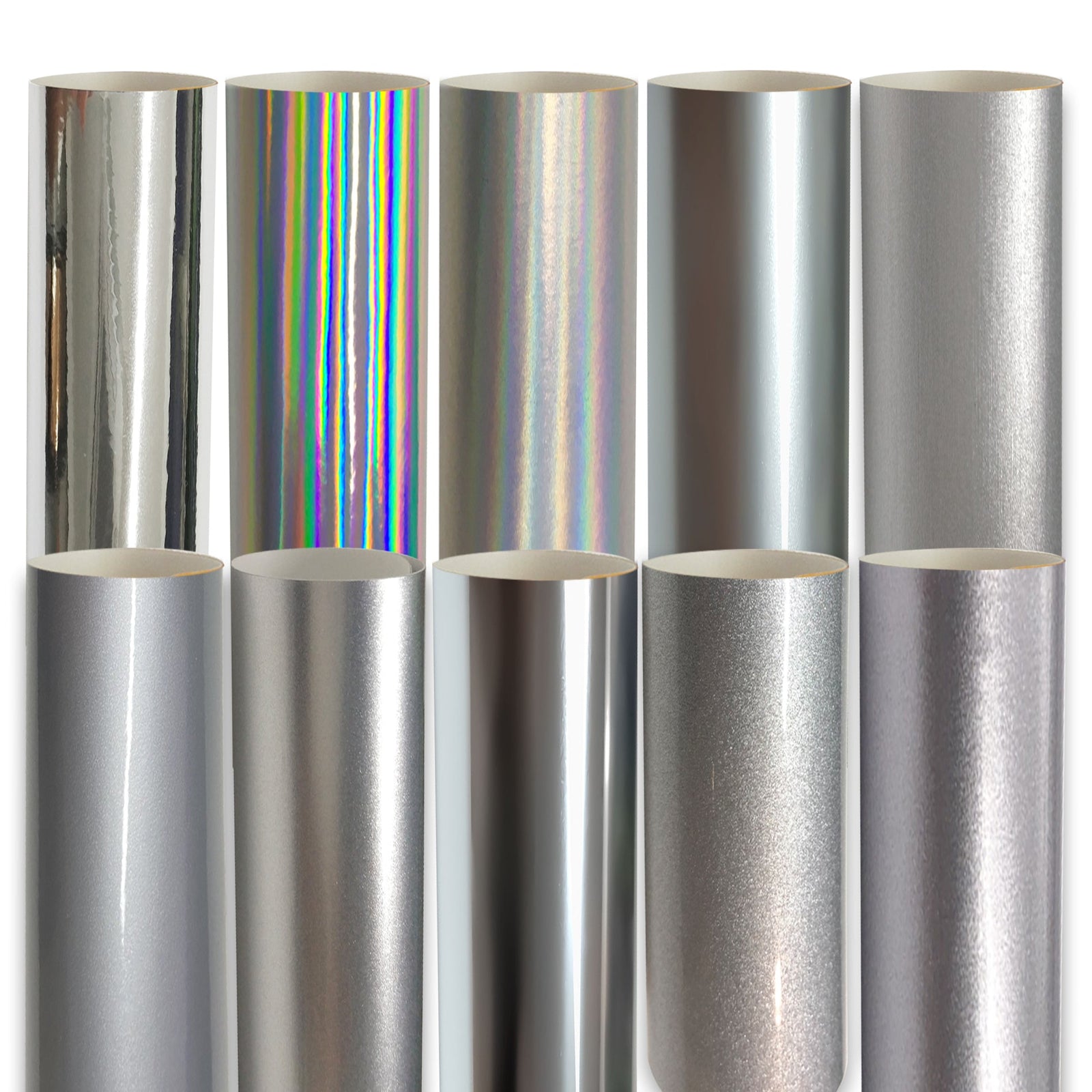 Silver Vinyl Wrap