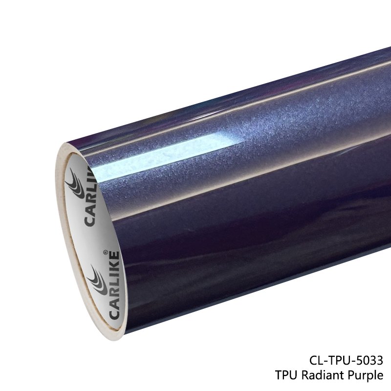 TPU Radiant Purple Vinyl Heat Repair Color PPF Wrapping Film – CARLIKE WRAP