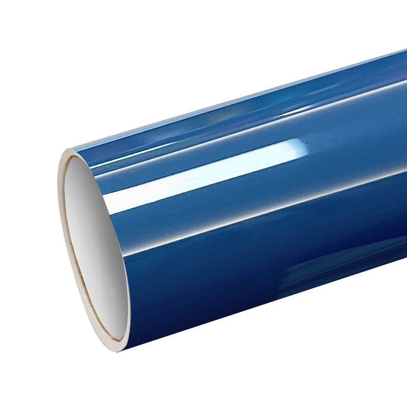 TPU Crystal China Blue Vinyl Heat Repair Color PPF Wholesale Price