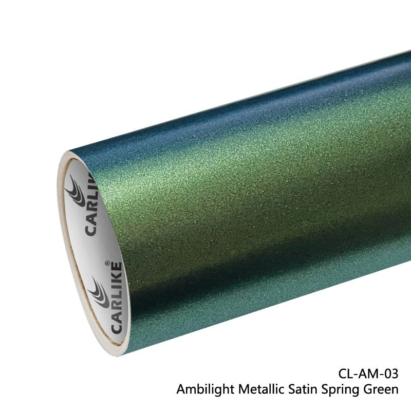 Ambilight Metallic Satin Spring Green Auto Wrap – CARLIKE WRAP