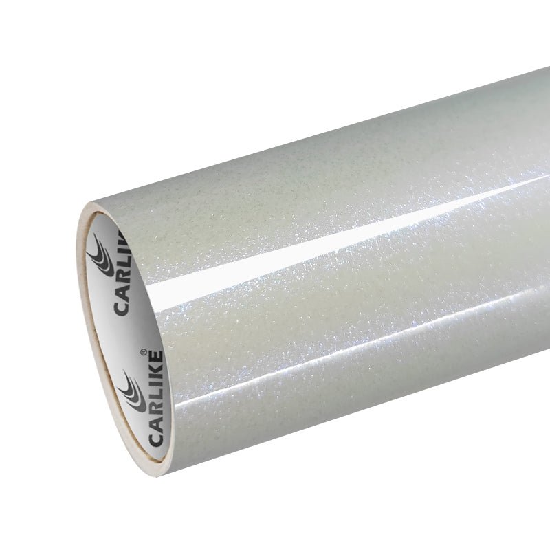 Chameleon Diamond Crystal Gloss White Blue Vinyl for Car Body Wrapping