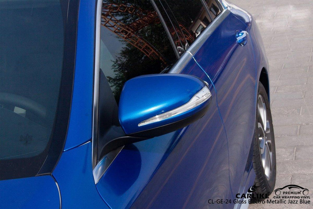 Electro Metallic Gloss Sea Blue Vinyl