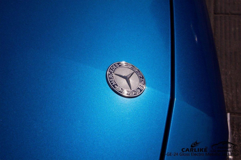 Electro Metallic Gloss Sea Blue Vinyl