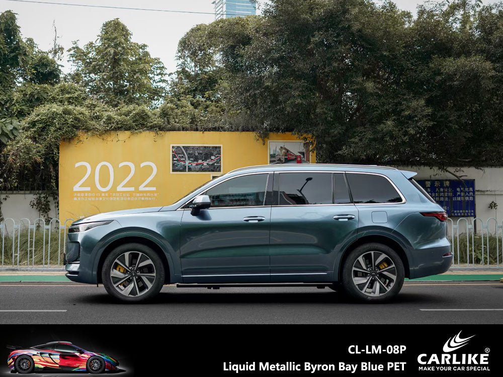 Liquid Metallic Byron Bay Blue Auto Car Wrapping – CARLIKE WRAP