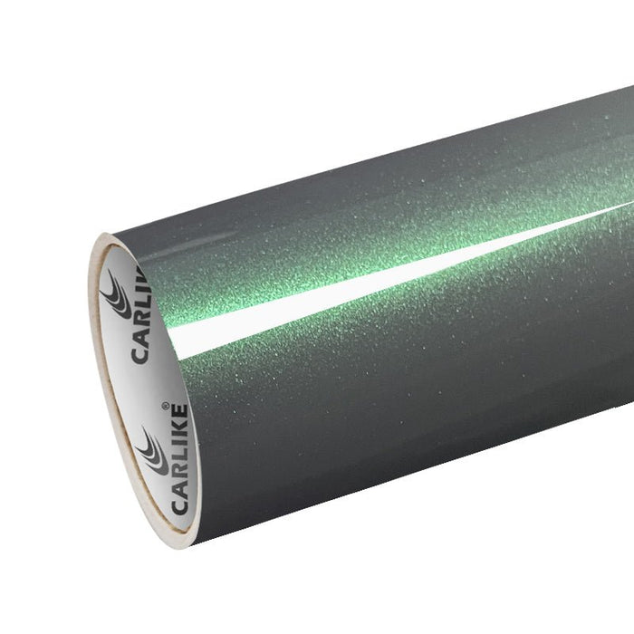 Magic Chameleon Grey Green Vinyl (PET Air Release Paper) Wrapping Film