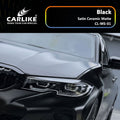 Satin Ceramic Matte Black Vinyl Car Body Wrap