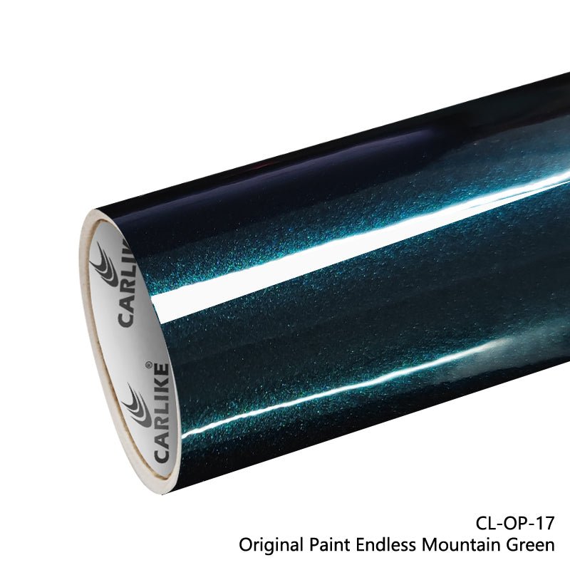 Original Paint Endless Mountain Green Vinyl Wrapping Film – CARLIKE WRAP