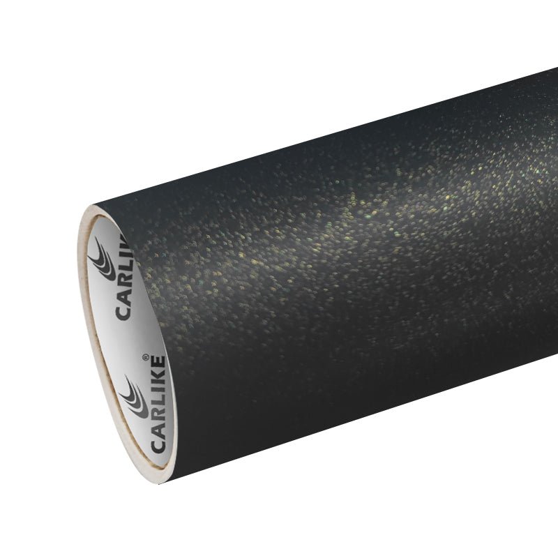 Satin Shadow Midnight Gold Vinyl Wrap